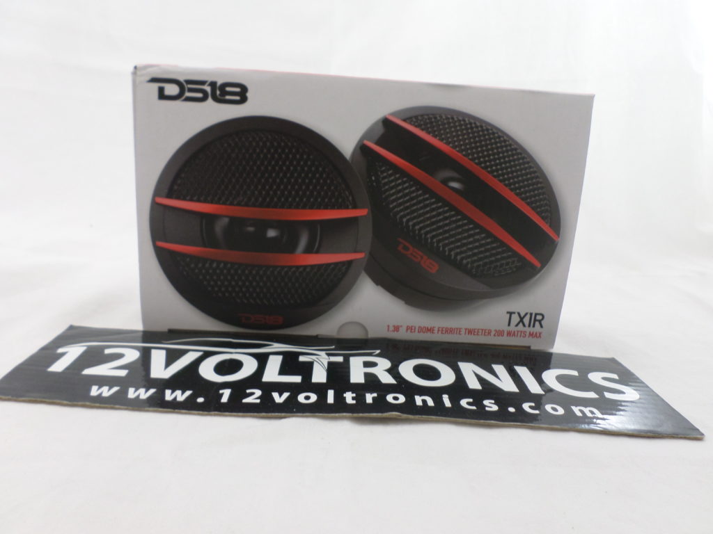 DS18 TX1R/TX1S Tweeters (Pair) (winner chooses color) – 12VolTronics.com