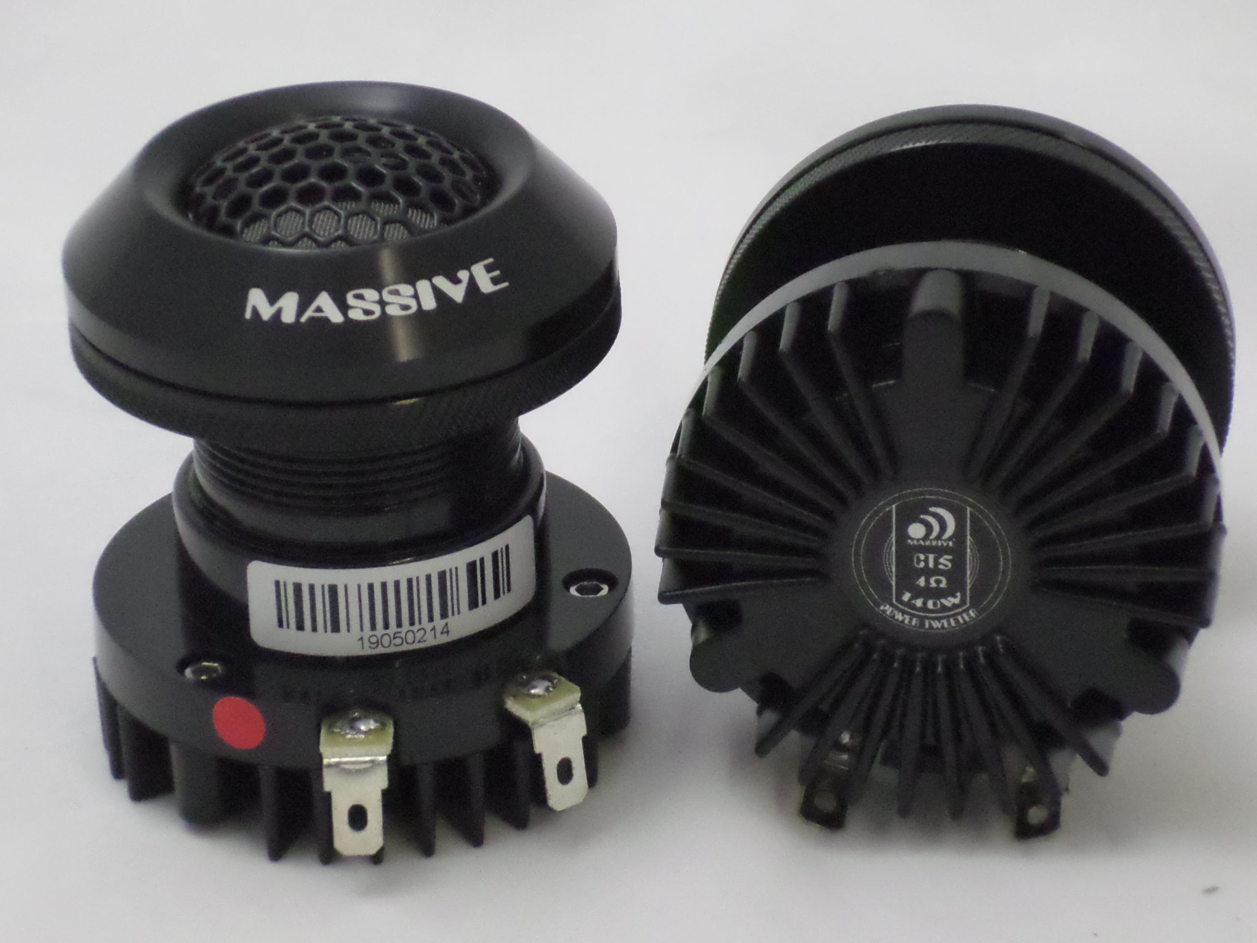 Massive Audio CT5 Compression Tweeters (Pair) – 12VolTronics.com