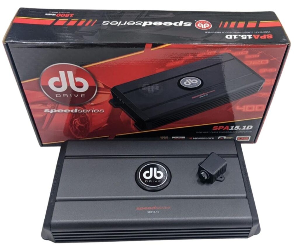 DB DRIVE SPEED SERIES SPA15.1D MONOBLOCK AMP – 12VolTronics.com