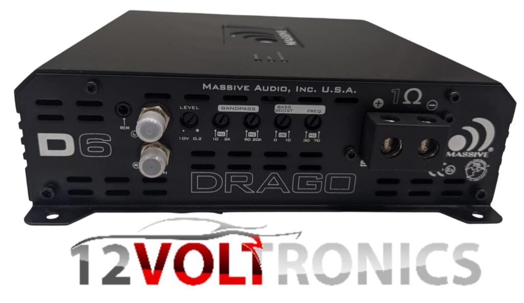 MASSIVE AUDIO D6 – 3,000 WATTS RMS @ 1 OHM MONOBLOCK MICRO MEGA FULL ...