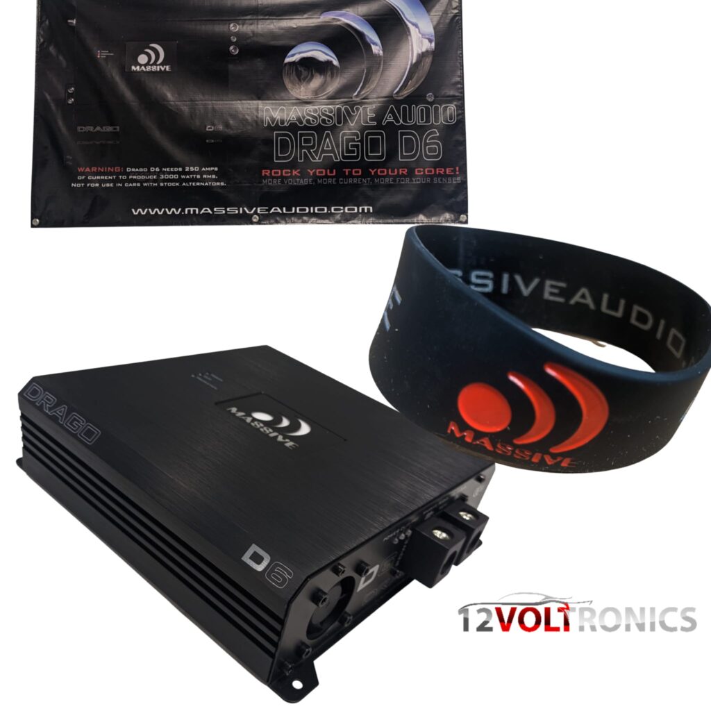 MASSIVE AUDIO D6 – 3,000 WATTS RMS @ 1 OHM MONOBLOCK MICRO MEGA FULL ...