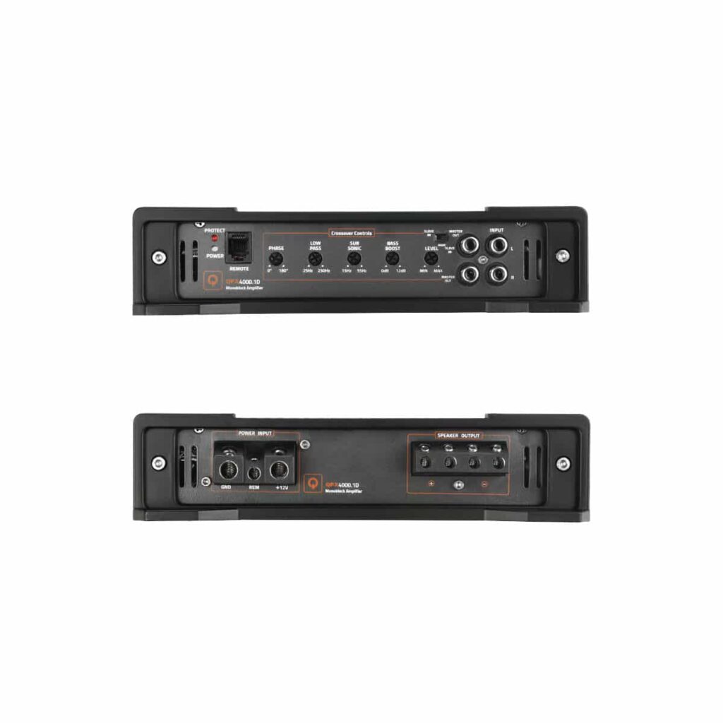 Quantum Audio 4000W Class D Monoblock Amplifier- QPX 4000.1D ...