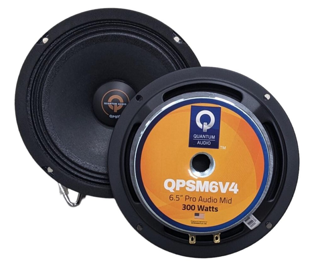 QUANTUM AUDIO QPT3D/QPSM6V4 TWEETER MIDRANGE COMBO – 12VolTronics.com