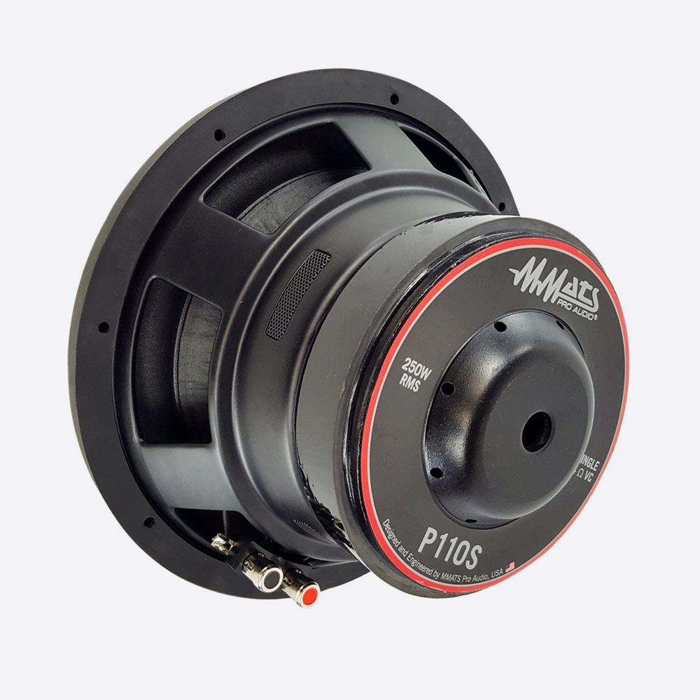 MMATS 10″ 4 OHM SVC 200 W RMS EACH SUBWOOFER- P110S (pair ...