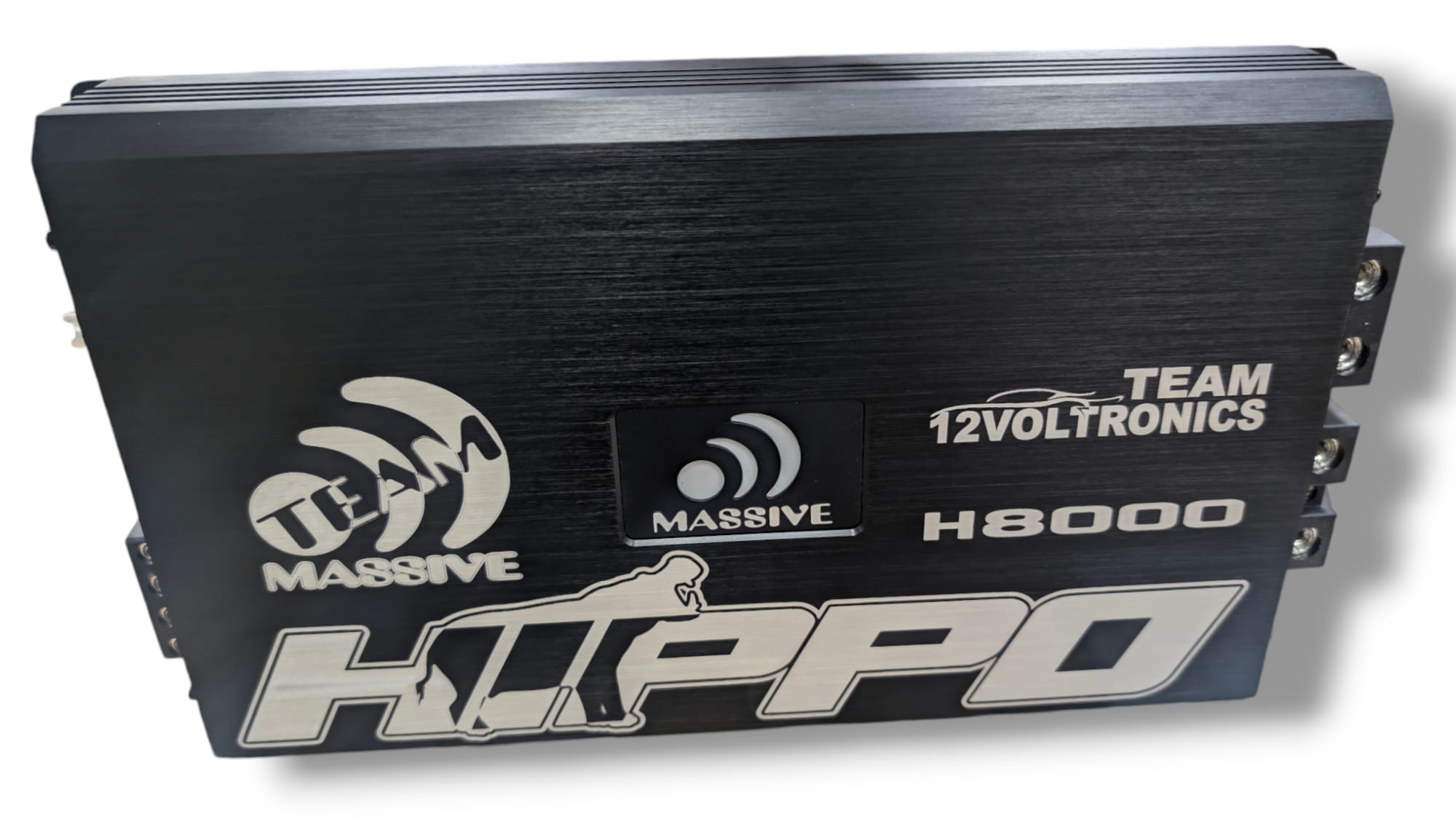 MASSIVE AUDIO H8000 8000W RMS 1 OHM STABLE FULL RANGE/BASS AMPLIFIER ...