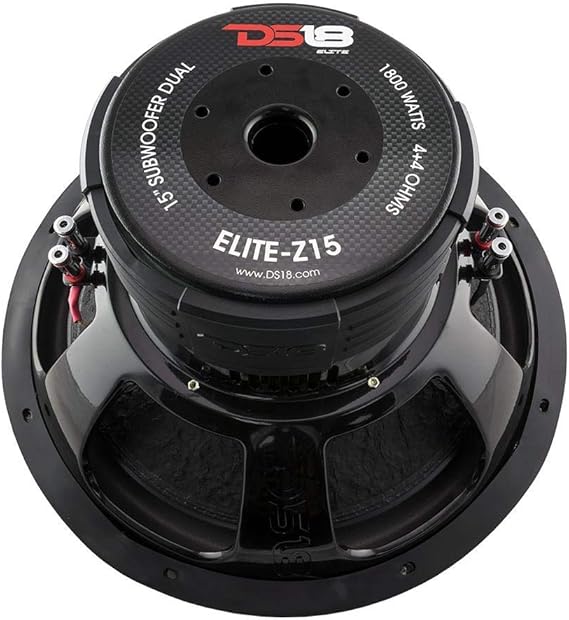 DS18 Z15 15″ Subwoofer 750w RMS DVC 4ohm (Pair) – 12VolTronics.com